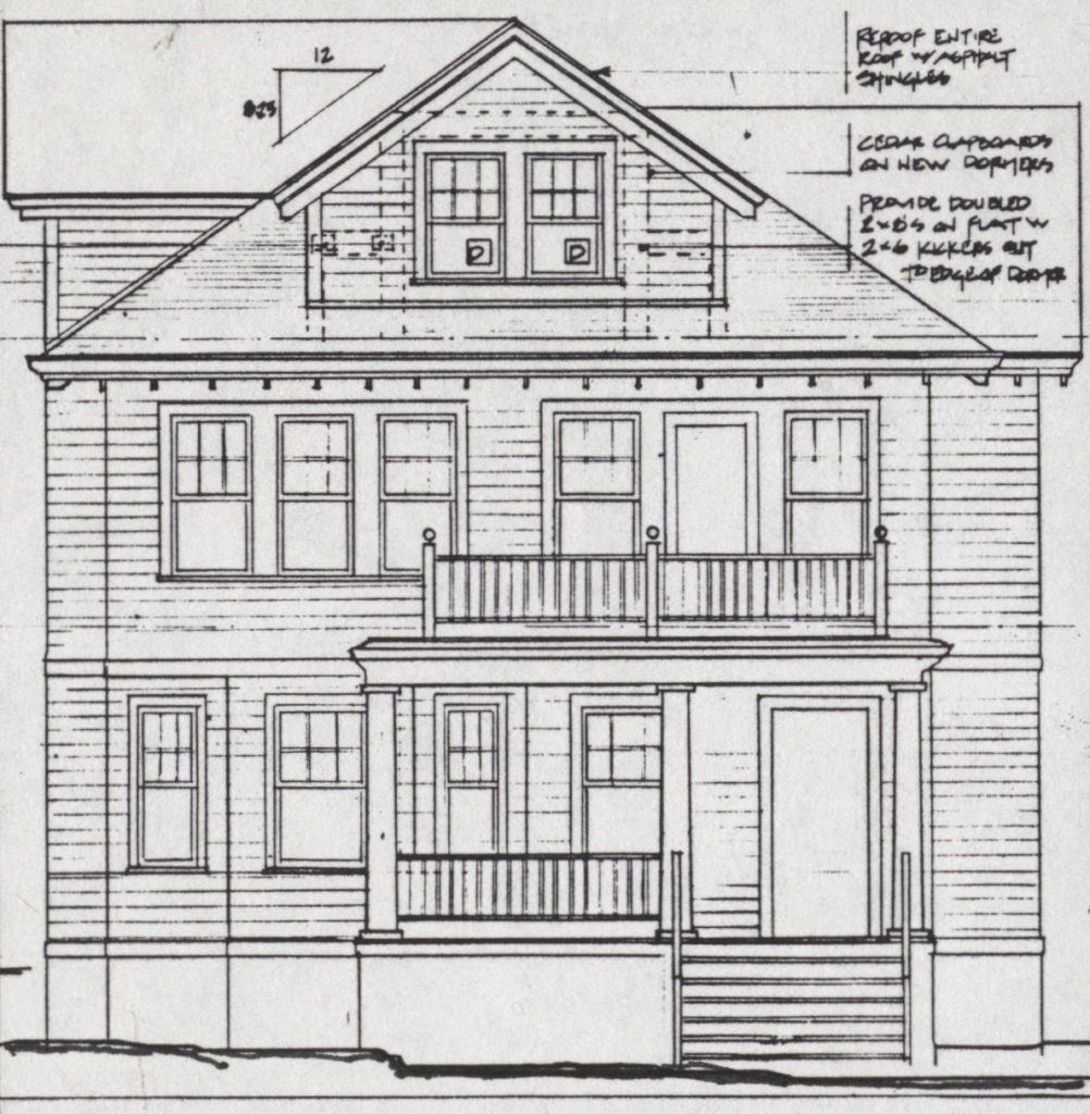 Triple Decker Retrofit - TIMELESS ARCHITECTURE